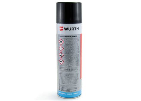 Wurth Multi Purpose Solvent 137oz Spray Can Pel Wur089093000 Pel