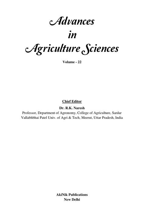PDF Pulse Crops And Cropping Systems