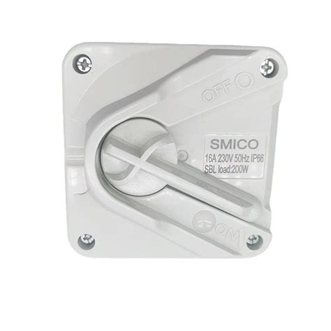 Weatherproof Isolator Switch Mini Isolator Switch 1p 16a Waterproof