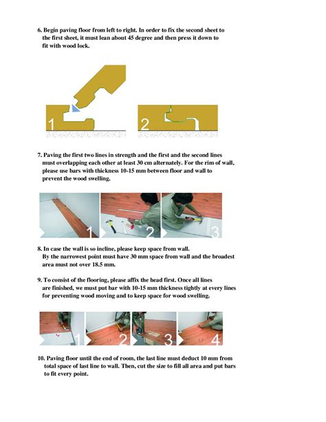 Vinyl Flooring Installation Method Statement At Melody Hanks Blog