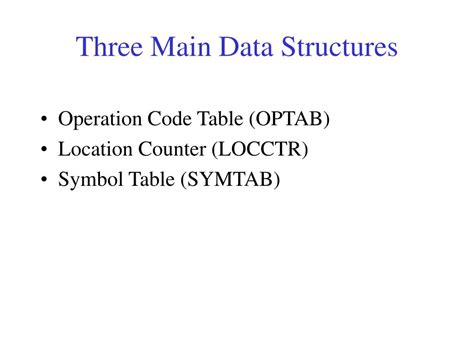 ppt a simple two pass assembler powerpoint presentation free