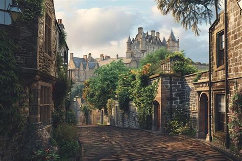 Premium Photo Journey Into The Heart Of Edinburgh Scotland With