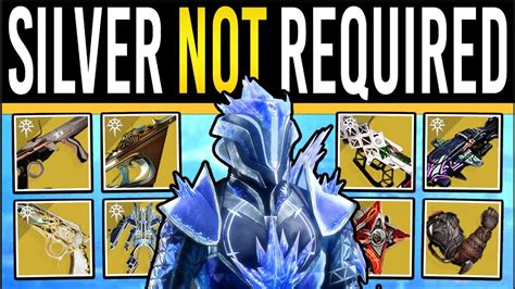 Destiny 2 Huge Eververse Update New Items For Silver And Bright Dust