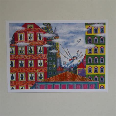 1 Jimmy Liao Postcard The Sound Of Colors Hobbies And Toys Stationary