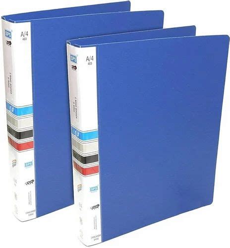 Plastic 2 D Ring Binder File At Rs 78 Piece In Bengaluru Id