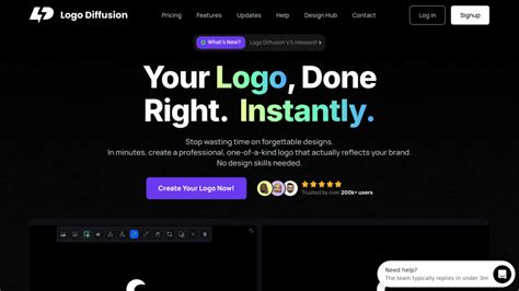 Logo Diffusionai Powered Platform That Instantly Creates Unique