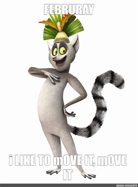 Create Meme King Julian Memes King Julian Arts King Julian In Real