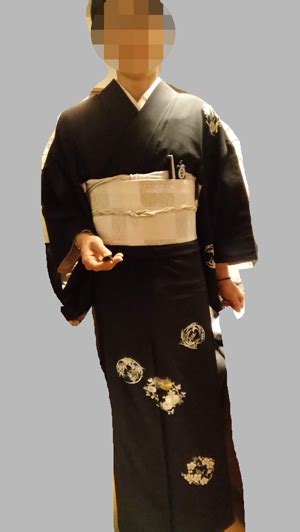 【女装】訪問着を着て初詣に行って初発射してきました とわこ