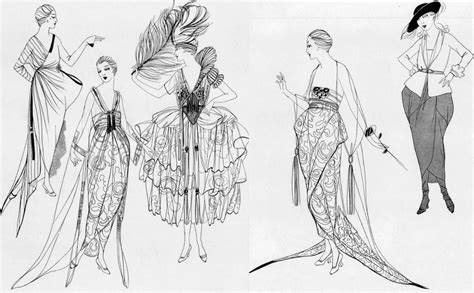 The Ensembles Worn By Mademoiselle Cecile Sorel In The Revival Of