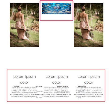 Bug Cms Three Columns Imagetext Cards The Text Overlap · Issue