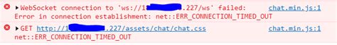 The Chat Box Doesnt Work When Using A Tcp Port Other Than 80 And