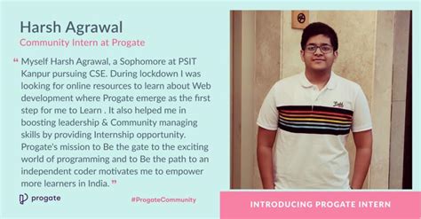 Coding Progatecommunity Internship Volunteers Programmers Coders Dveloperscommunity
