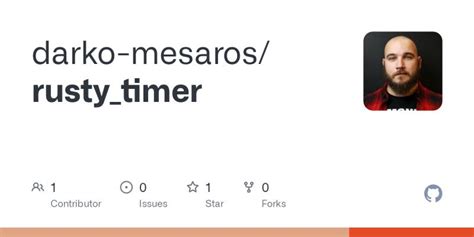 Darko Mesaroš On Linkedin Github Darko Mesarosrustytimer