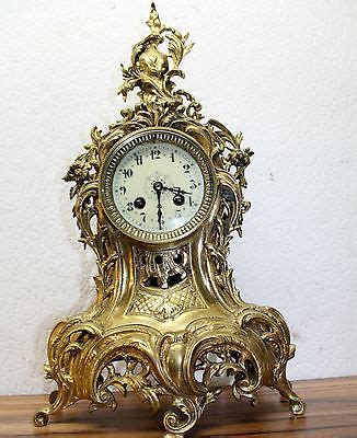 Antique French Mantel Shelf Clock in Bronze JAPY FRÉRES MEDAILLE DHONNEUR Antique Price