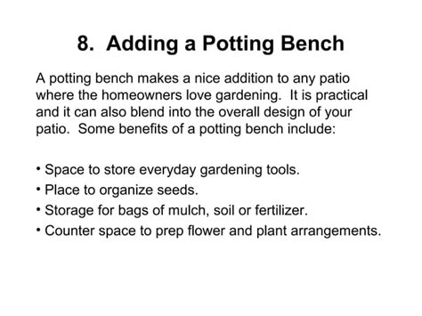 10 Exciting Patio Design Ideas Ppt