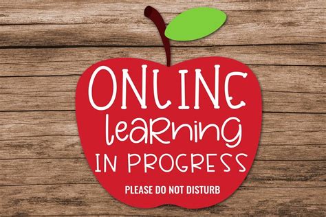 Class In Progress Sign