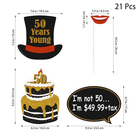 50th Birthday Selfie Photo Booth Retirement Photo Booth Frame 50th