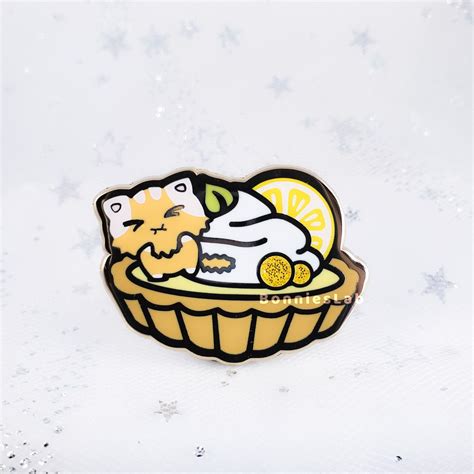 Neko Cafe Sweets Series Enamel Pins Set Cat Enamel Pin Etsy