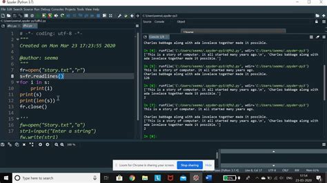 Data File Handling In Python Text Files Part 2 Youtube