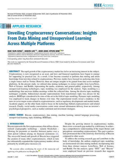 Unveiling Cryptocurrency Conversations Insights From Data Mining And