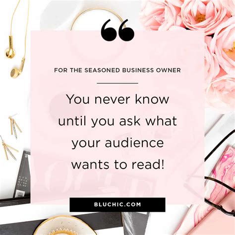 How To Figure Out What Your Audience Wants To Read Bluchic