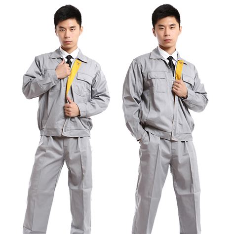 防静电工作服 电工劳保服 加油站工作服套装男 工程服春秋装冬装 ouyanghongjiang