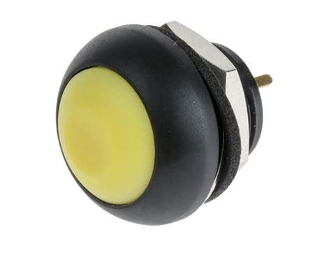 RS PRO RS PRO Push Button Switch Momentary Panel Mount Mm Cutout SPST V Ac IP