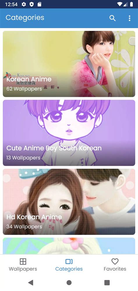 Cute Korean Anime Wallpaper