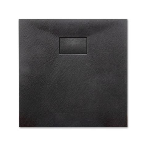 Thermopanel Smc Slate Effect Shower Tray Black The Wetroom Store