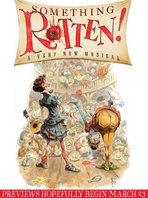 Photos Quirky New Poster For Broadway S Something Rotten Artofit