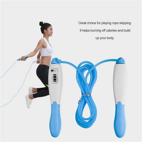 Adjustable Jump Ropes With Counter Sports Fitness Slim Speed Counting