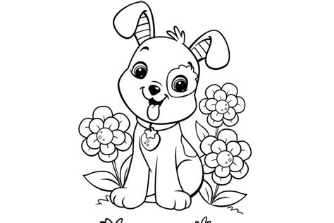 Desenho De Cachorro Para Colorir