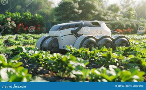 Advanced Agricultural Technology And Robotic Farming Equipment For Modern Farming Practices