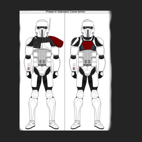 Phase 3 Clone Commander And Heavy Trooper By Kingc 764 On Deviantart