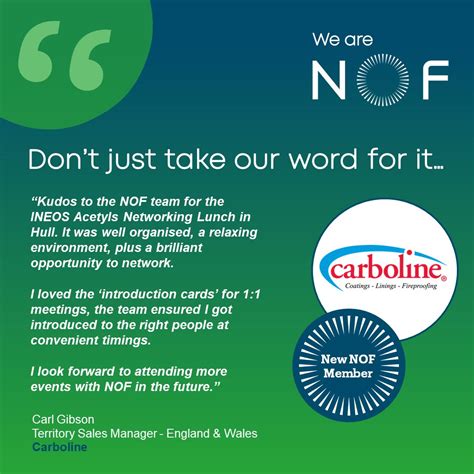 Nof On Linkedin Owne Nof Keepconnectedwithnof Testimonial Joinus