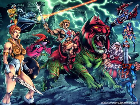 He Man By Diabolumberto On Deviantart