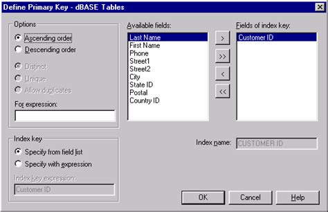 An Application Tutorial Creating The Database