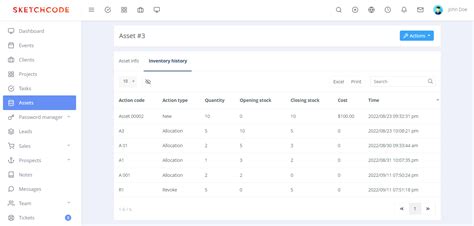 Assets Management For Rise Crm By Sketchcode Codecanyon