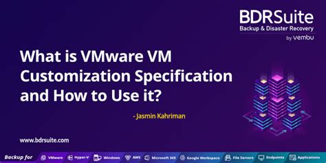 What Is Vmware Vm Customization Specification And How To Use It R