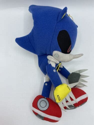 Sonic The Hedgehog Metal Sonic Robot Stuffed Plush Figure Sega 12 Inch