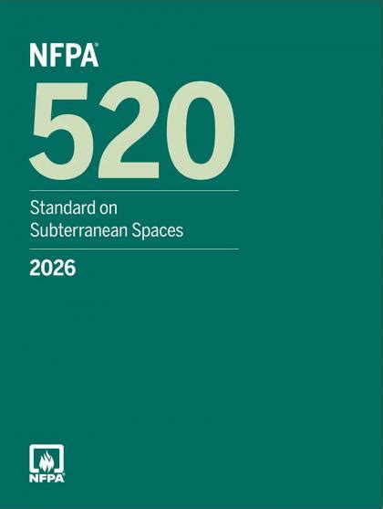 Nfpa 520 Standard On Subterranean Spaces 2026