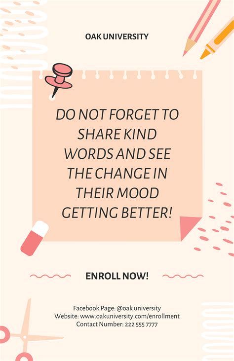 Elementary Classroom Poster In Illustrator Psd Word Pages Publisher