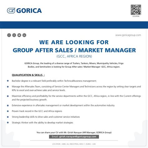 Girish Narayan Shettigar On Linkedin Gorica Group Is Looking For Group