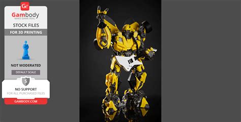 Bumblebee Robot Stl Files For 3d Printing Gambody Stock
