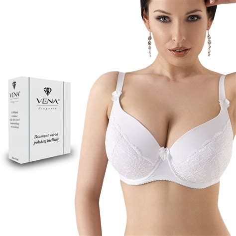 Biustonosz Vena Vb 65 Fullcup Biały 90B Inna marka Moda Sklep