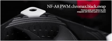 Buy Noctua Nf A8 80mm Pwm Chromax Fan Black [nf A8 Pwm Ch Bk S] Pc