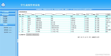 Python 基于phpmysql的学生成绩管理系统php学生考试成绩界面 Csdn博客