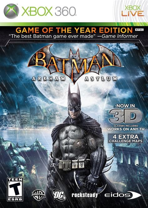 Batman Arkham Asylum Game Of The Year Edition Images Launchbox