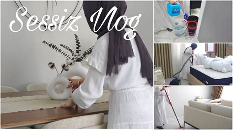 SESSİZ VLOG Kış temizliği part2 Giyinme odası düzeni Detaylı temizlik