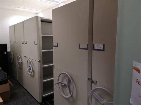 File Compactus Mobile Filing System Used Heavy Duty Storage Sysyem